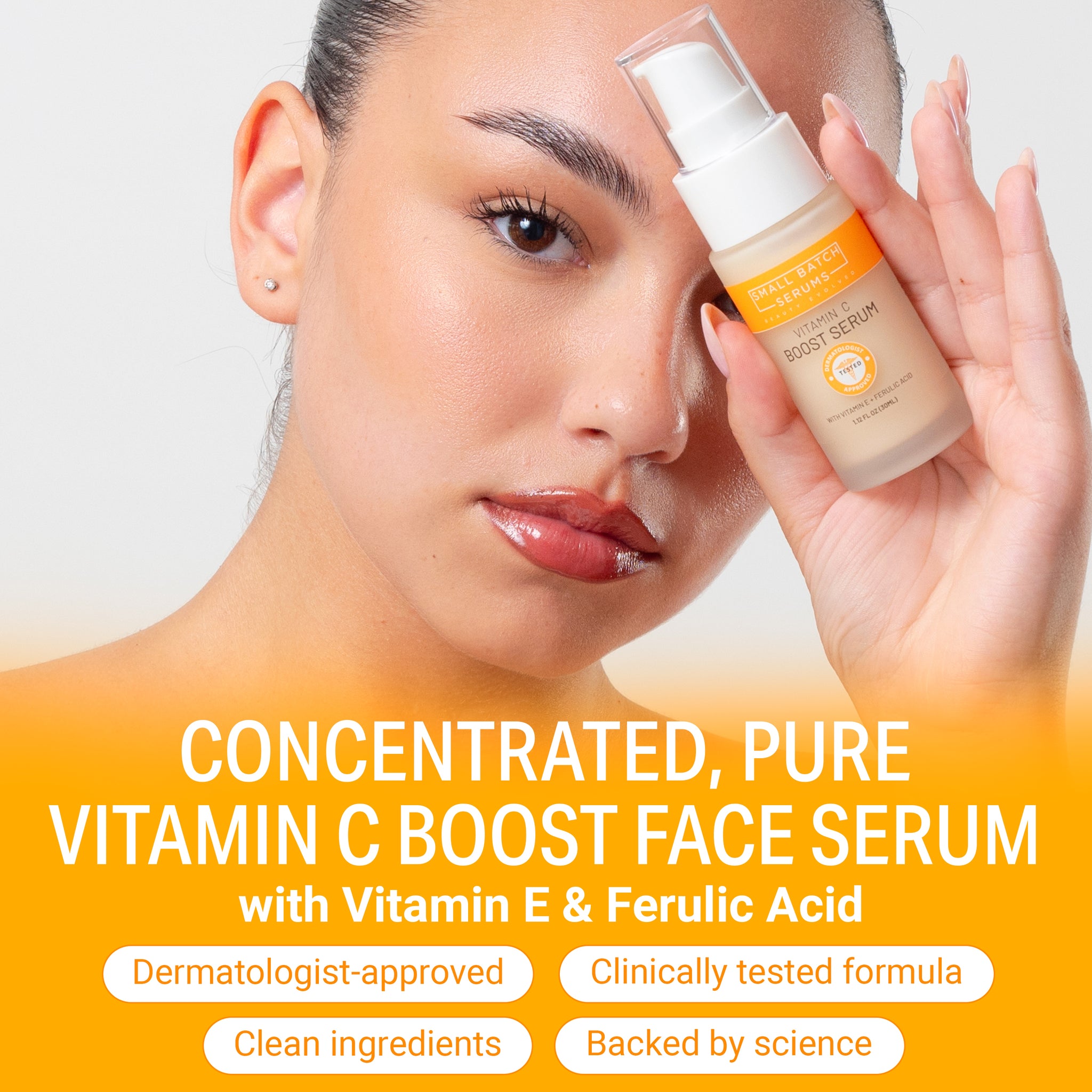 Small Batch Vitamin C Boost Serum - Best Rated Vitamin C Face Serum for Brightening, Dark Spots ...